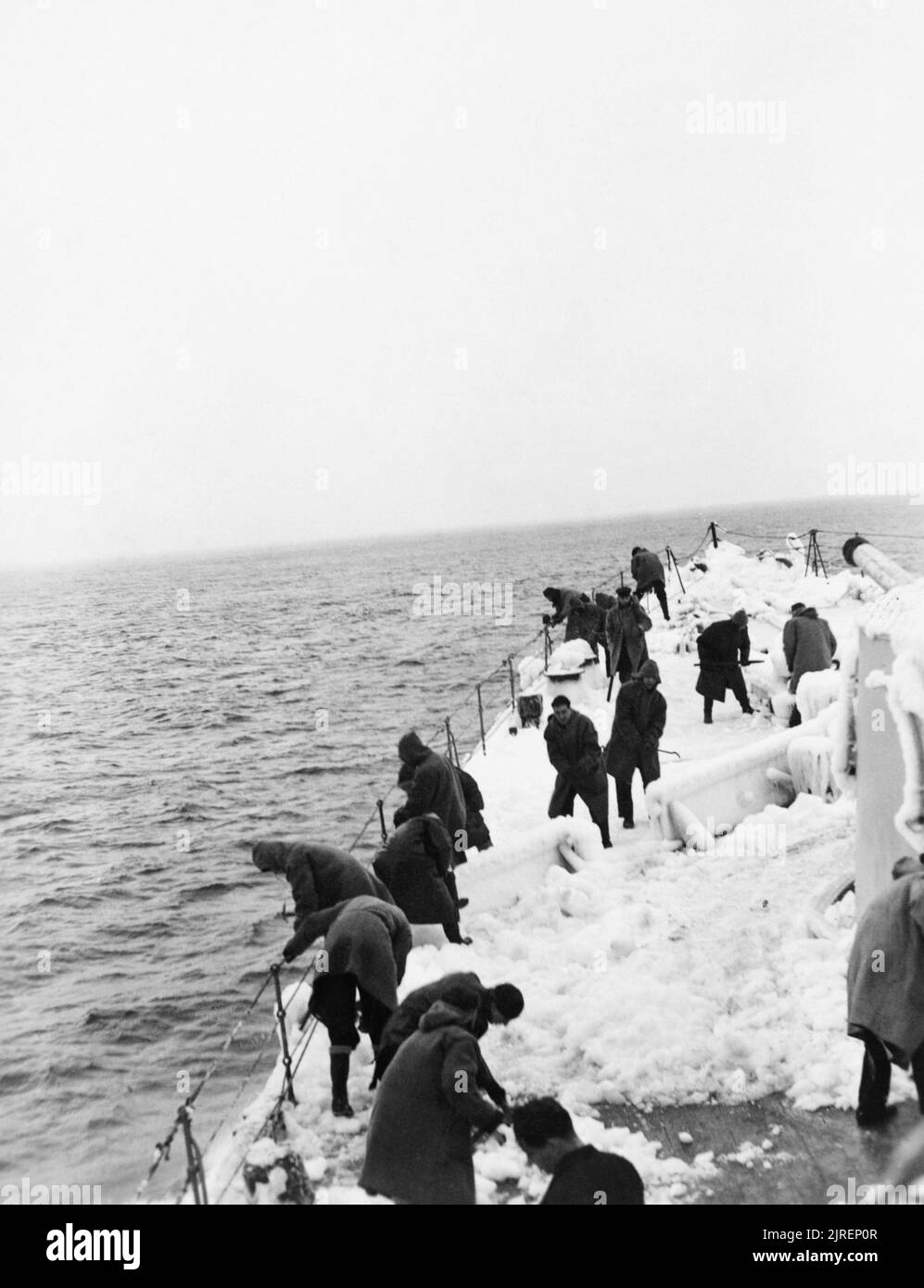 HMS Belfast during the Second World War War Service 1942-1944 Arctic ...