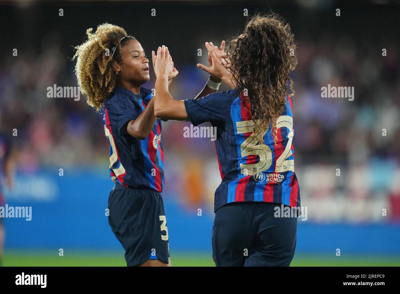 Vicky Lopez of FC Barcelona during the Joan Gamper Womens trophy match ...