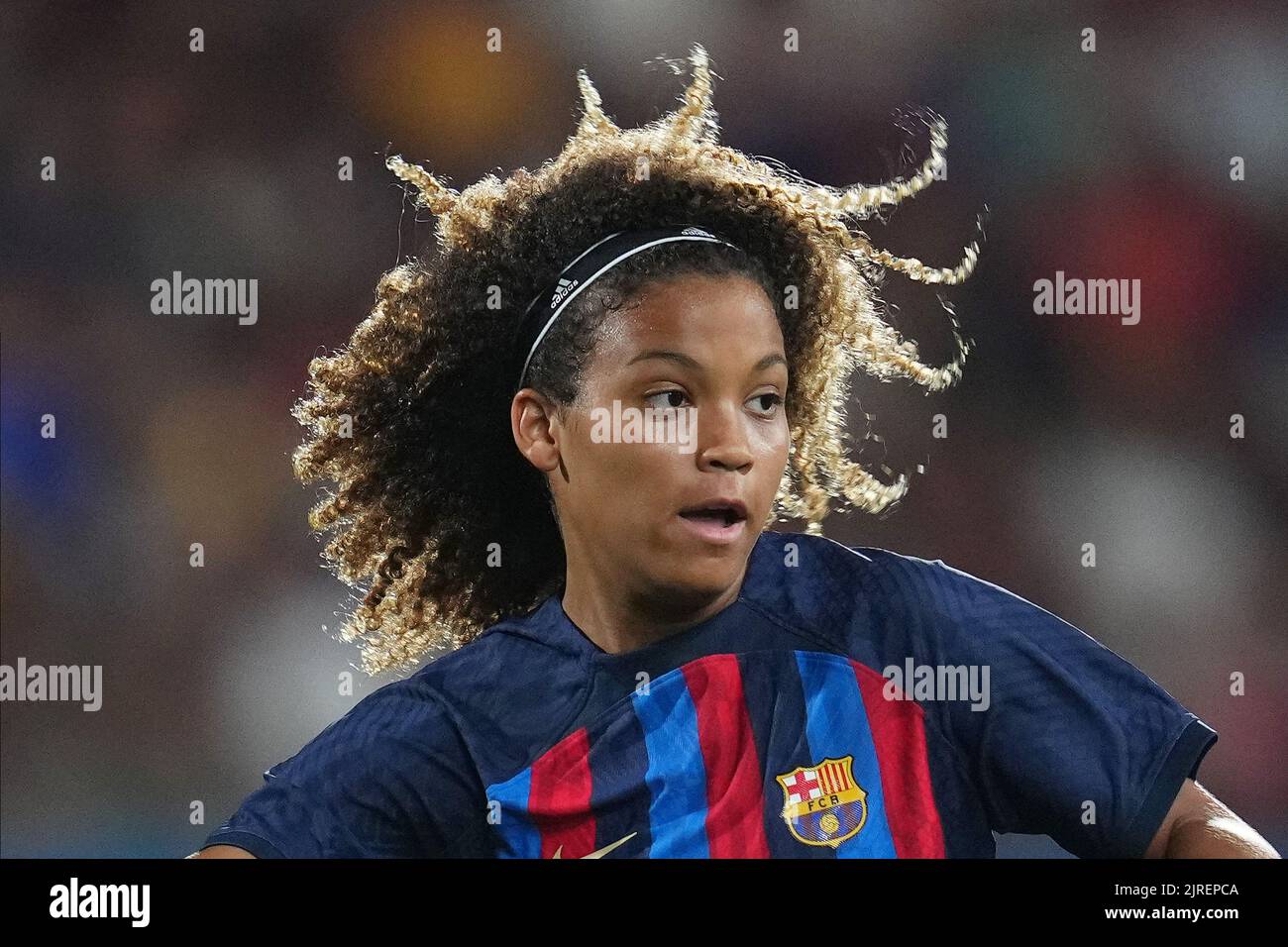 Vicky Lopez of FC Barcelona during the Joan Gamper Womens trophy match ...
