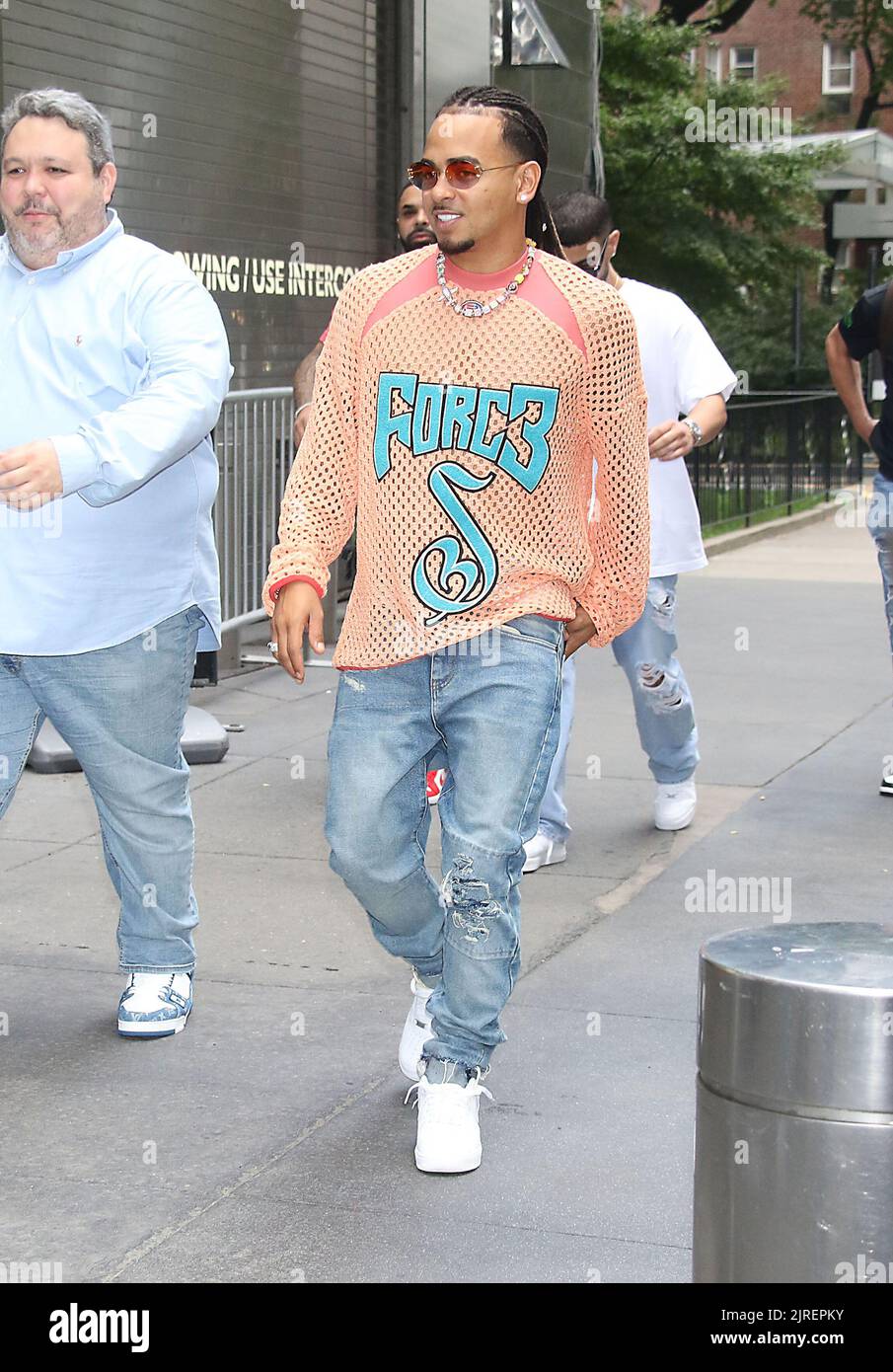 Celebrities At ‘The Kelly Clarkson Show’ -PICTURED: Ozuna -LOCATION ...