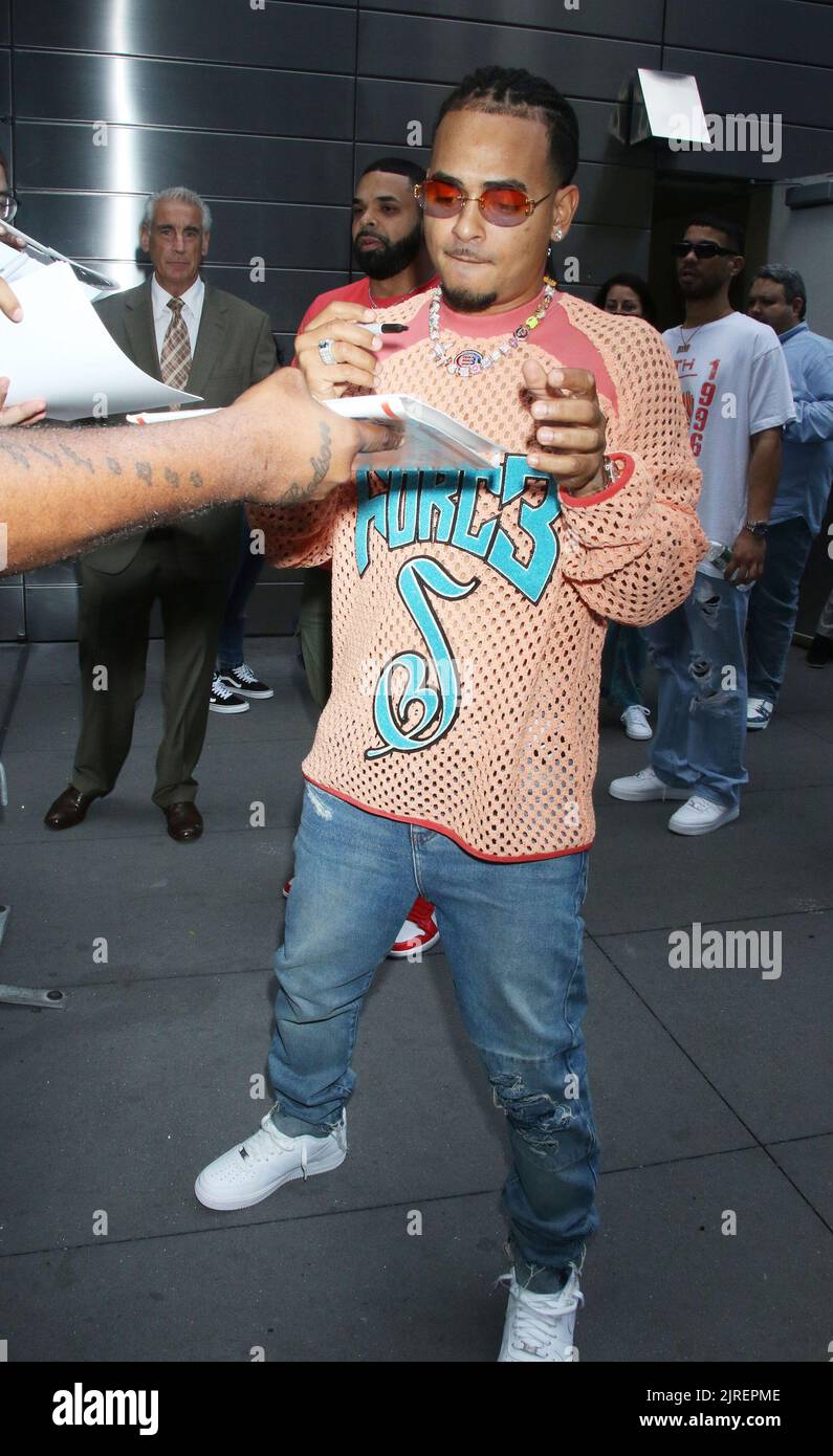 Celebrities At ‘The Kelly Clarkson Show’ -PICTURED: Ozuna -LOCATION ...