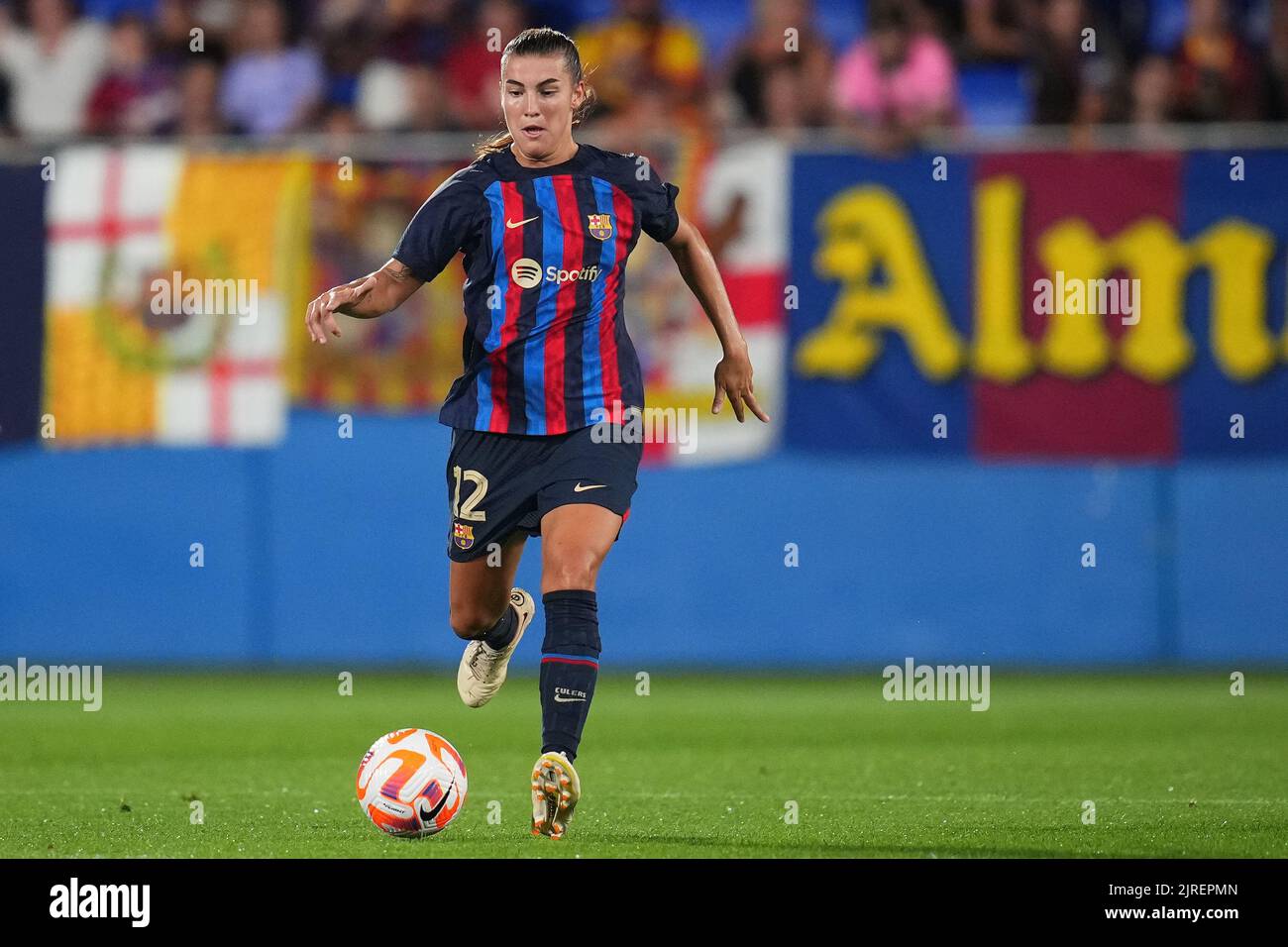Patri Guijarro of FC Barcelona during the Joan Gamper Womens trophy ...