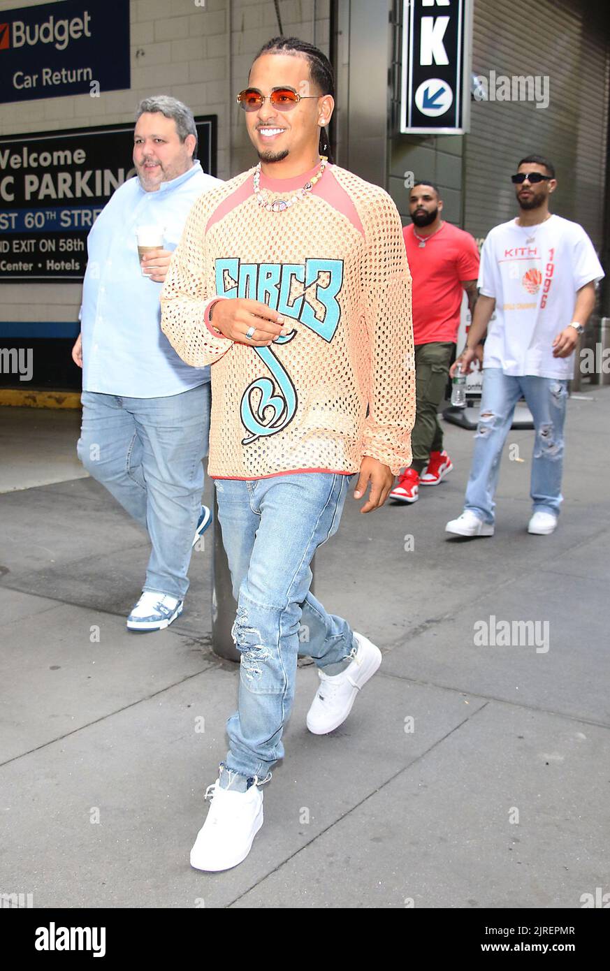 Celebrities At ‘The Kelly Clarkson Show’ -PICTURED: Ozuna -LOCATION ...