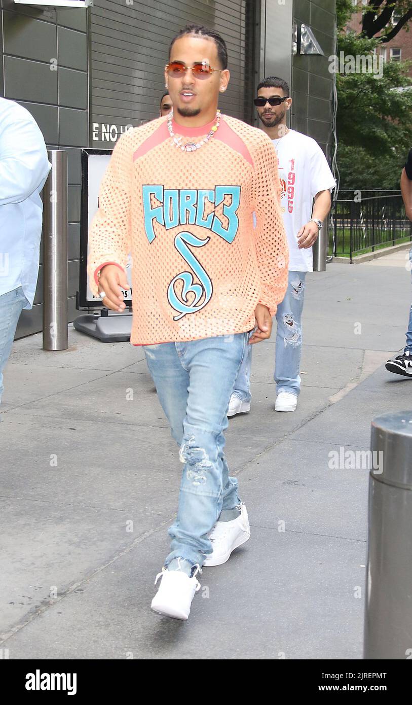 Celebrities At ‘The Kelly Clarkson Show’ -PICTURED: Ozuna -LOCATION ...