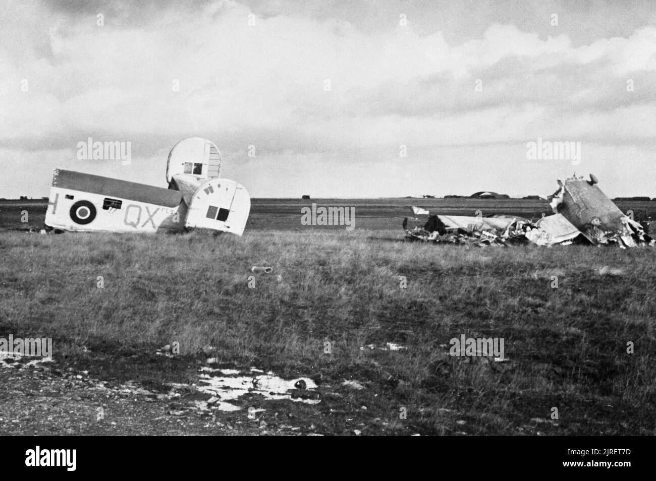 Royal Air Force 1939-1945- Coastal Command The shattered remains of ...