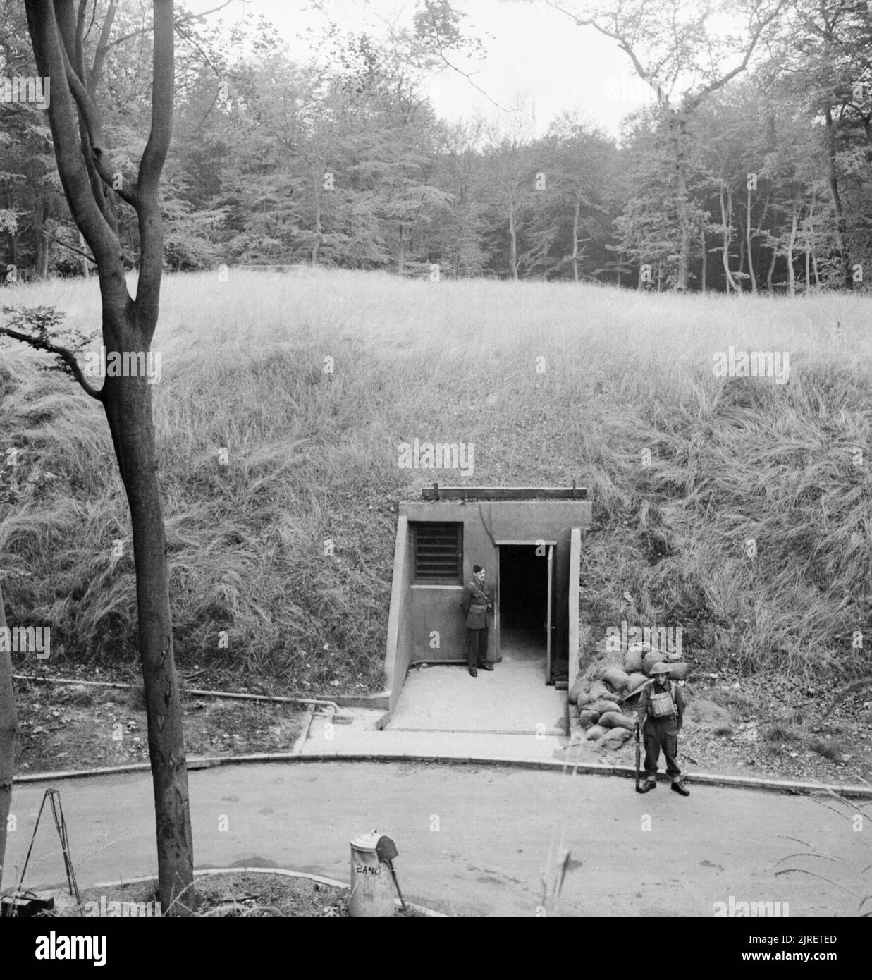 Royal Air Force Bomber Command, 1939-1941. The entrance to the ...
