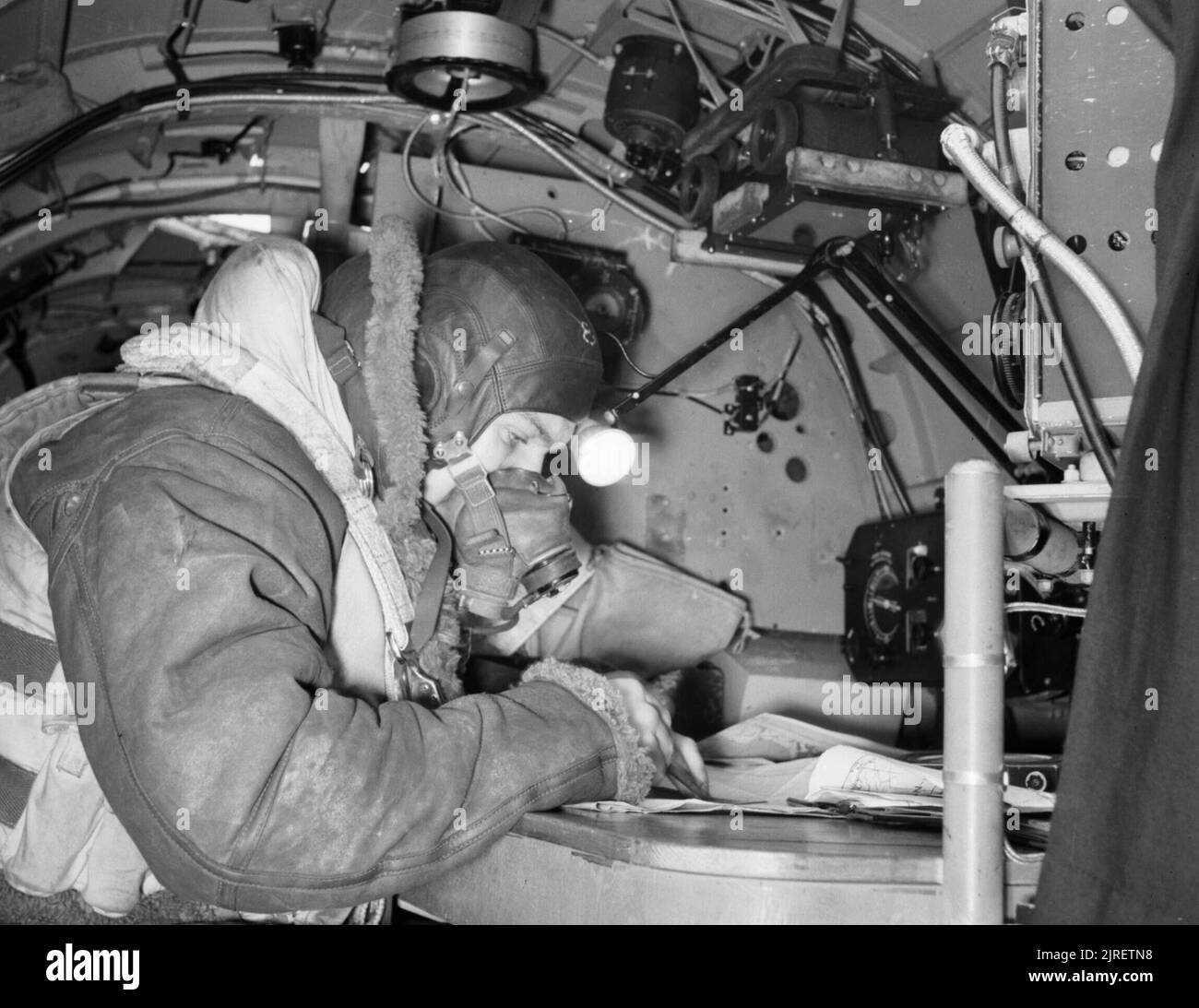 Royal air force bomber command 1942 1945 Black and White Stock Photos ...