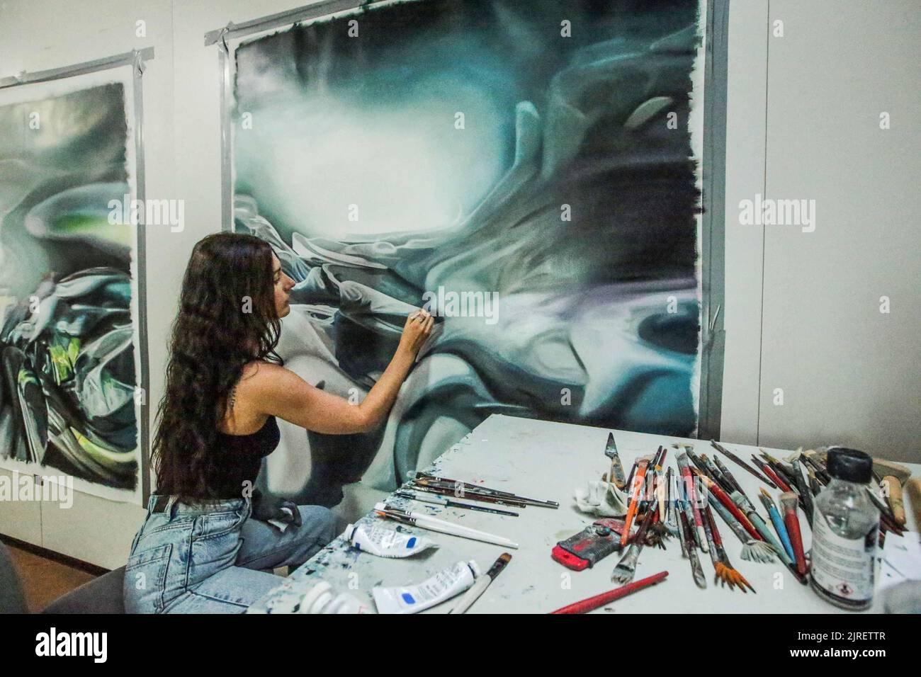 August house artist studio hi-res stock photography and images - Alamy