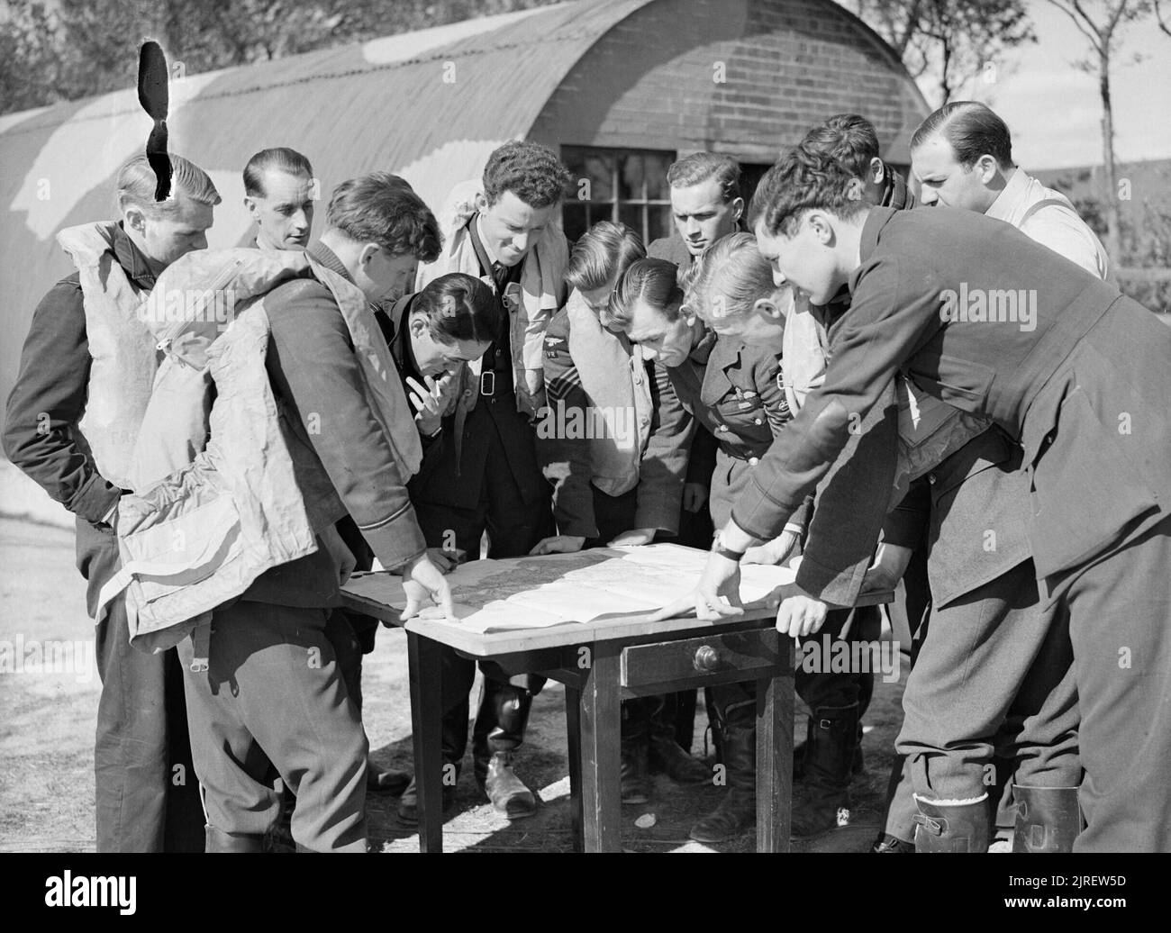 Air Ministry Second World War Official Collection Stock Photo - Alamy