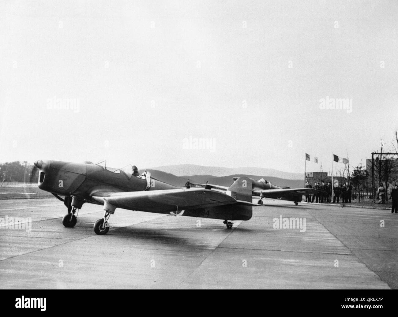 Royal Air Force Flying Training Command, 1940-1945. Free French trainee ...