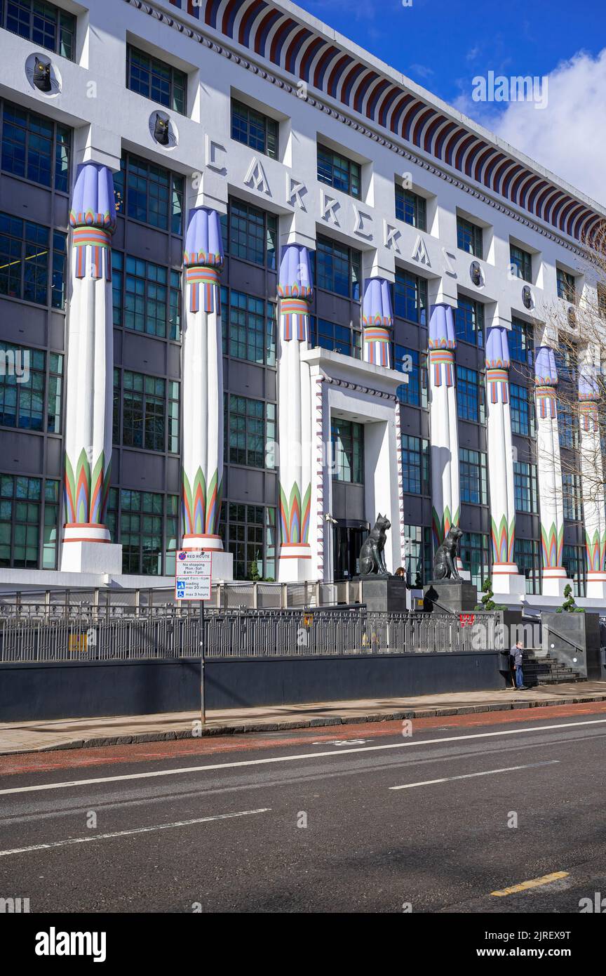 Greater London House - Art Deco Egyptian Revival Black Cat Factory ...