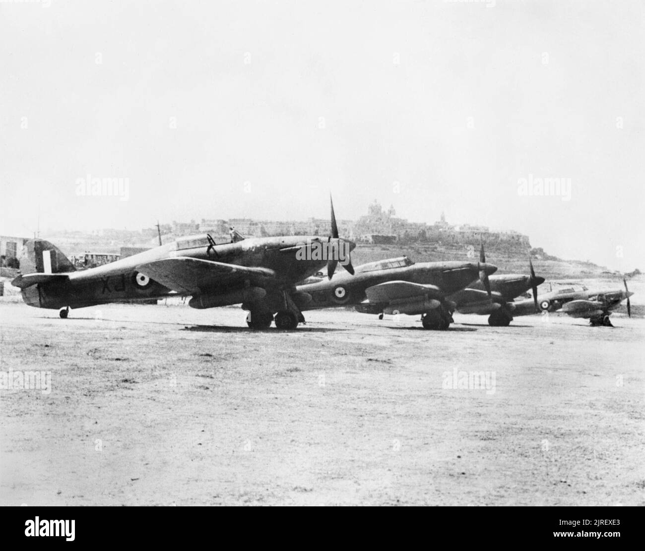 Ww2 raf malta Black and White Stock Photos & Images - Alamy