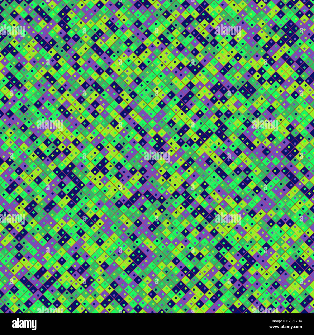 Colorised Rhombuses tiles tessellation pattern illustration Stock ...