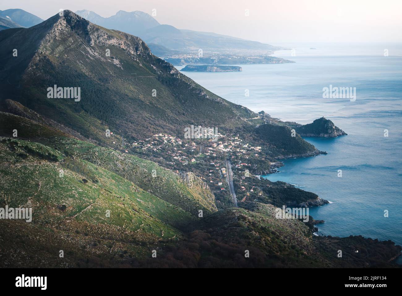 This is the beautiful landscape surrounding the Christ the Redeemer ...