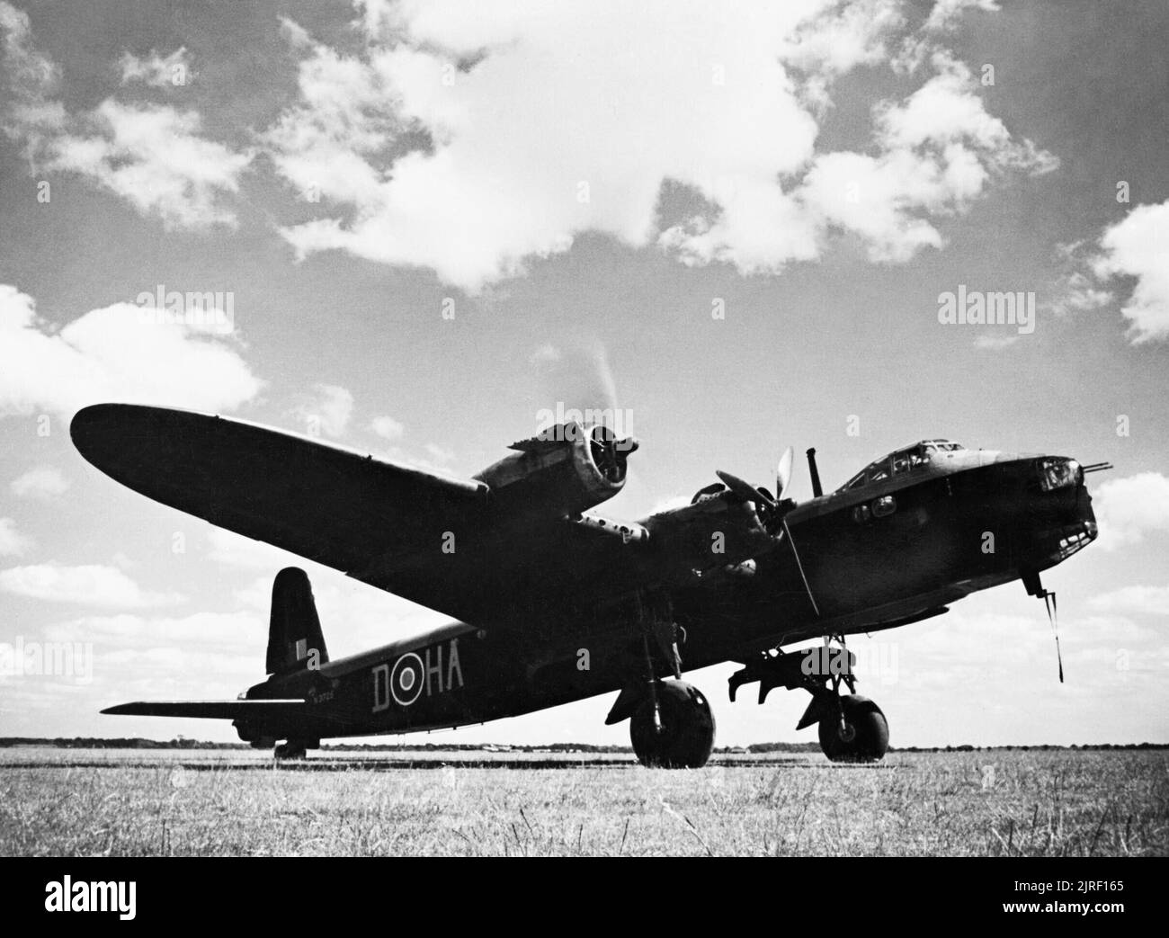 Short Stirling Mk I of No. 218 Squadron RAF at Marham, Norfolk, June ...