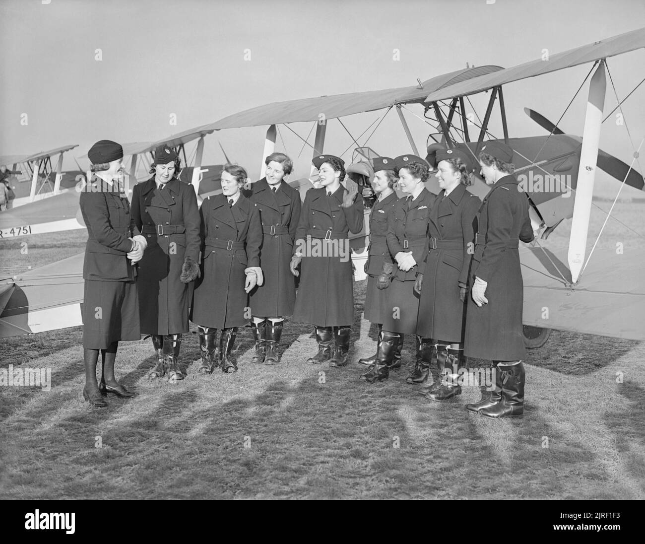 The Air Transport Auxiliary, 1939-1945. Pauline Gower (far left ...