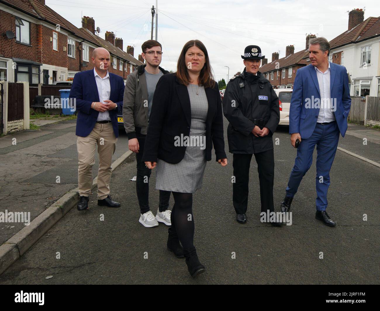 Chief Constable Serena Kennedy from Merseyside Police, with Metro Mayor ...