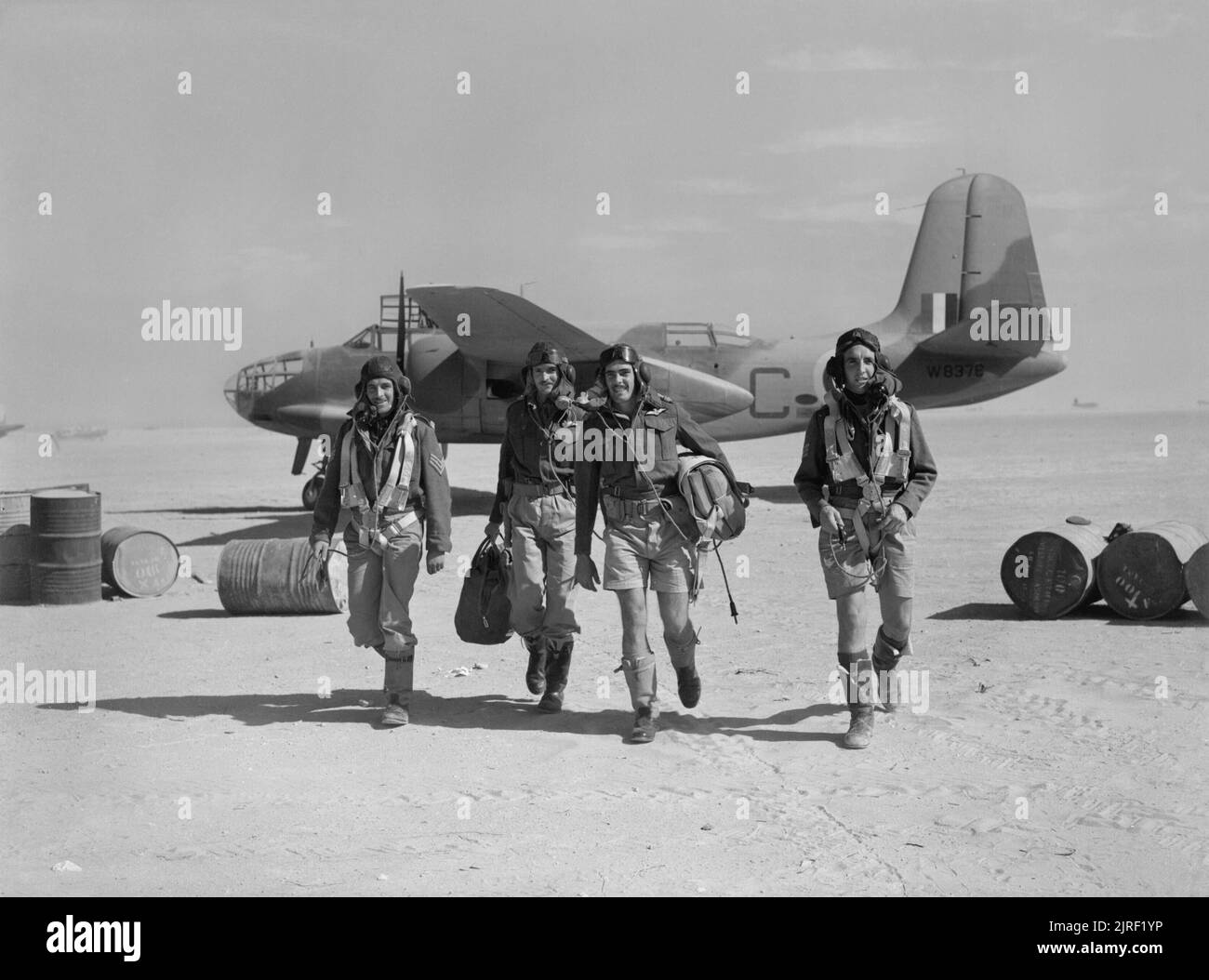 The South African Air Force during the Second World War The crew of ...
