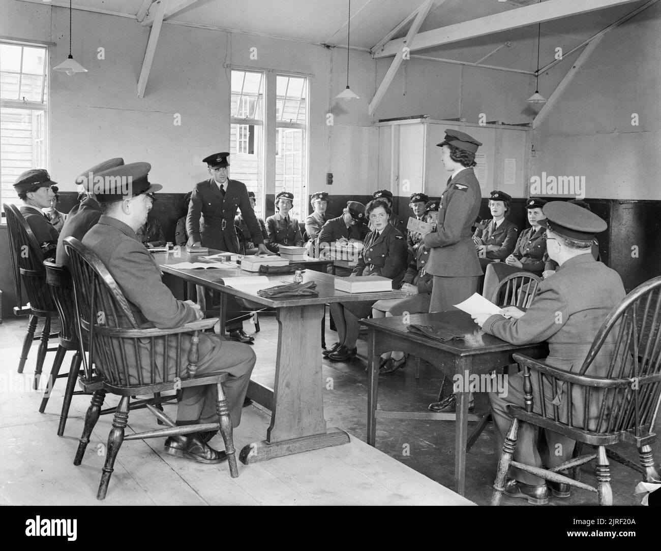 The Women's Auxiliary Air Force, 1939-1945. Members of the WAAF Police ...