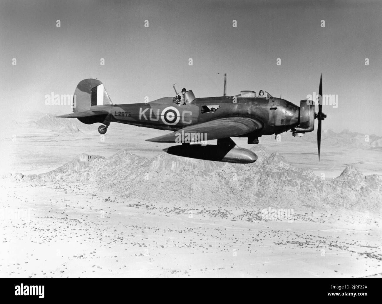 Vickers Wellesley Mk I of No. 47 Squadron RAF in flight over the ...