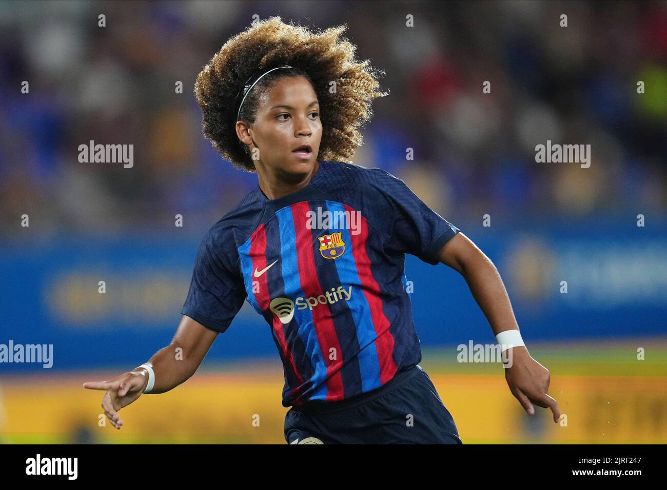 Vicky Lopez of FC Barcelona during the Joan Gamper Womens trophy match ...