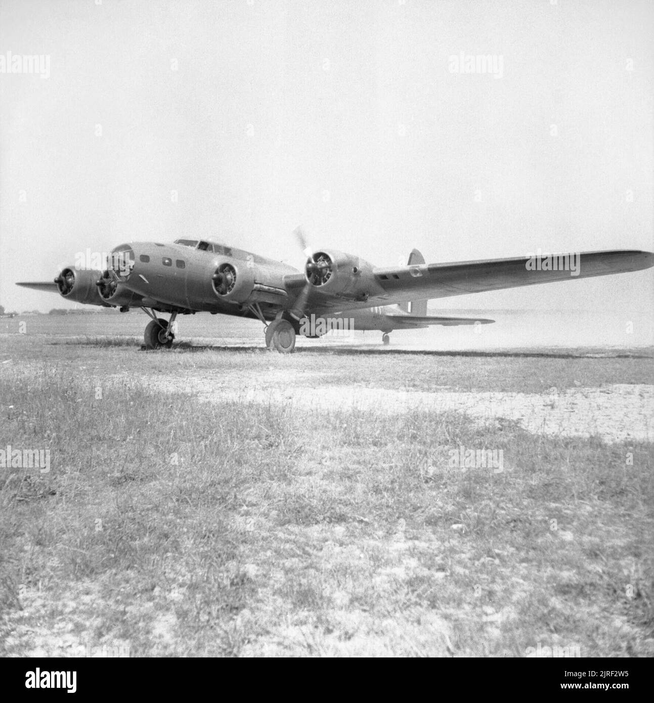 Boeing Fortress Mk I of No. 90 Squadron RAF based at West Raynham ...