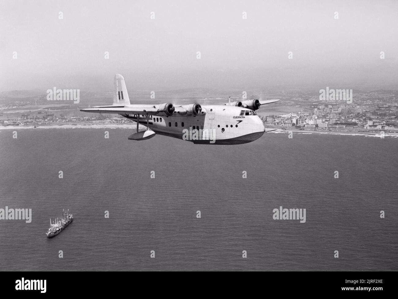 British Overseas Airways Corporation and Qantas, 1940-1945. Short S.33 ...