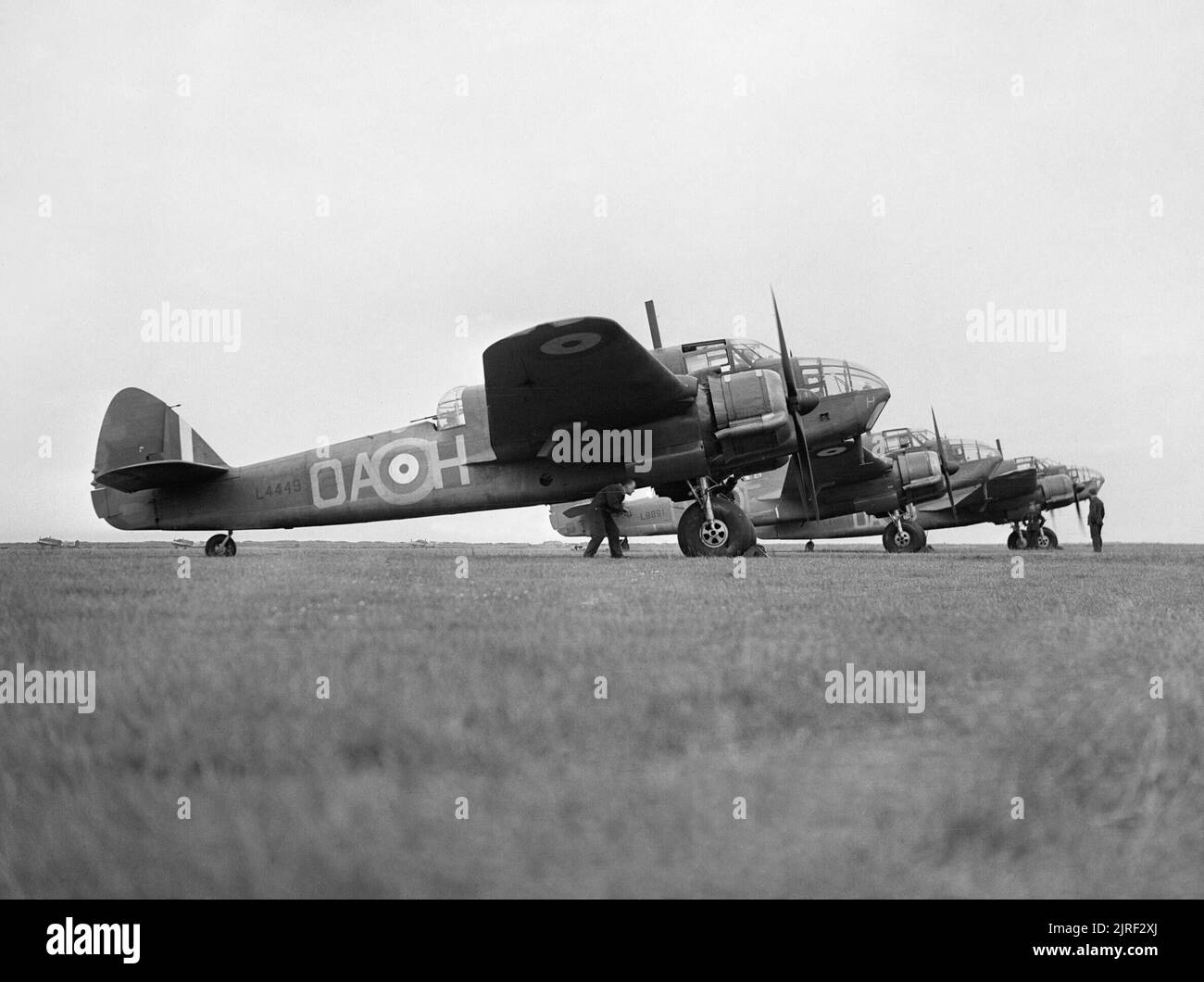 Bristol Beaufort Mk Is of No. 22 Squadron RAF at North Coates in ...