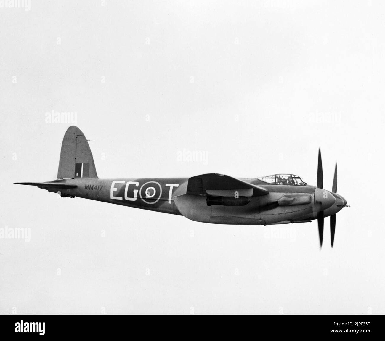 De Havilland Mosquito FB Mk VI of No. 487 Squadron RNZAF based at ...