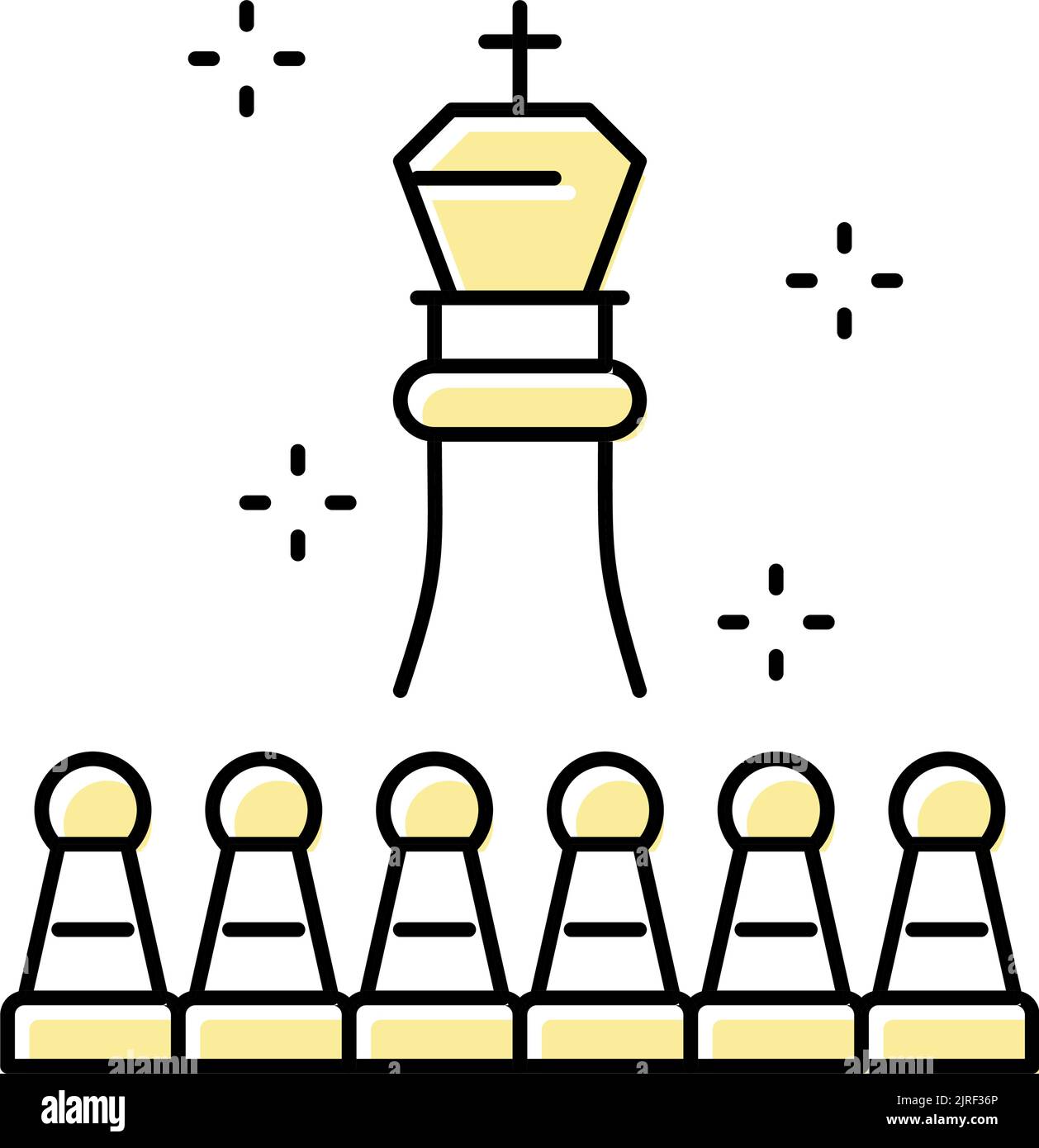 Illustration battle elephant Stock Vector Images - Alamy