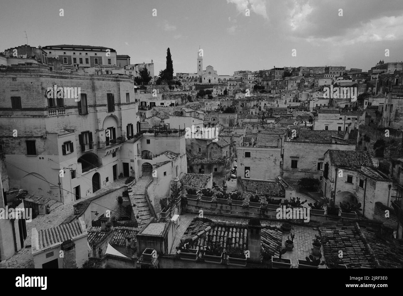 Matera, italy Black and White Stock Photos & Images - Alamy