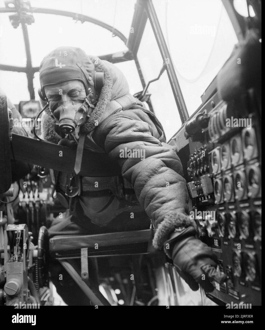 Royal Air Force Bomber Command, 1942-1945. Flying Officer J B Burnside ...