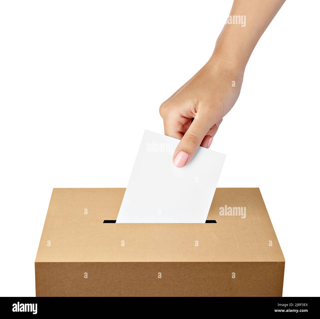Ballot box hand hi-res stock photography and images - Alamy