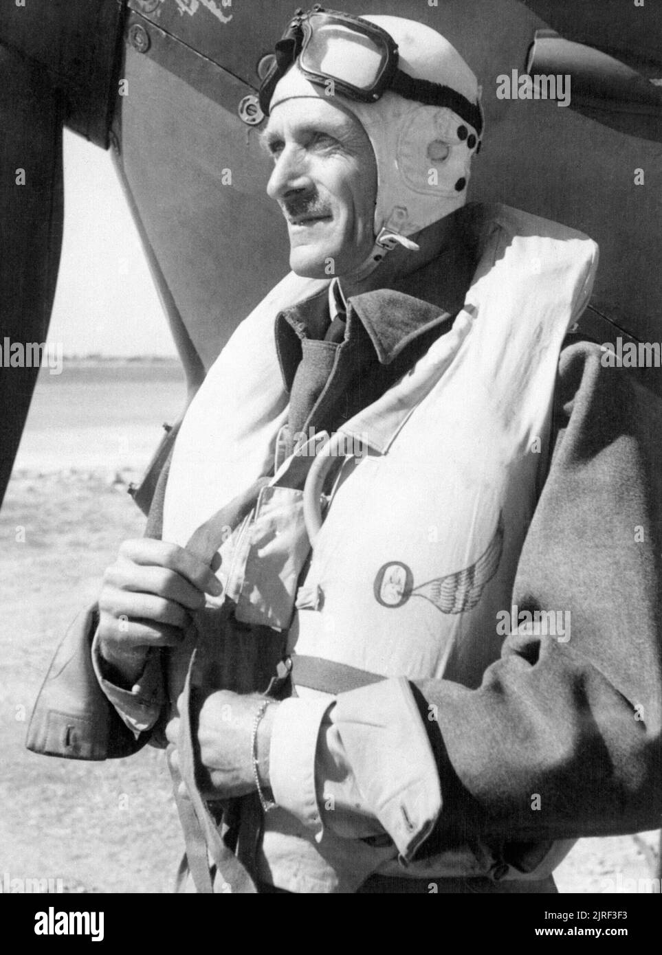 A portrait of Air Vice Marshal Sir Keith Park while commanding RAF ...