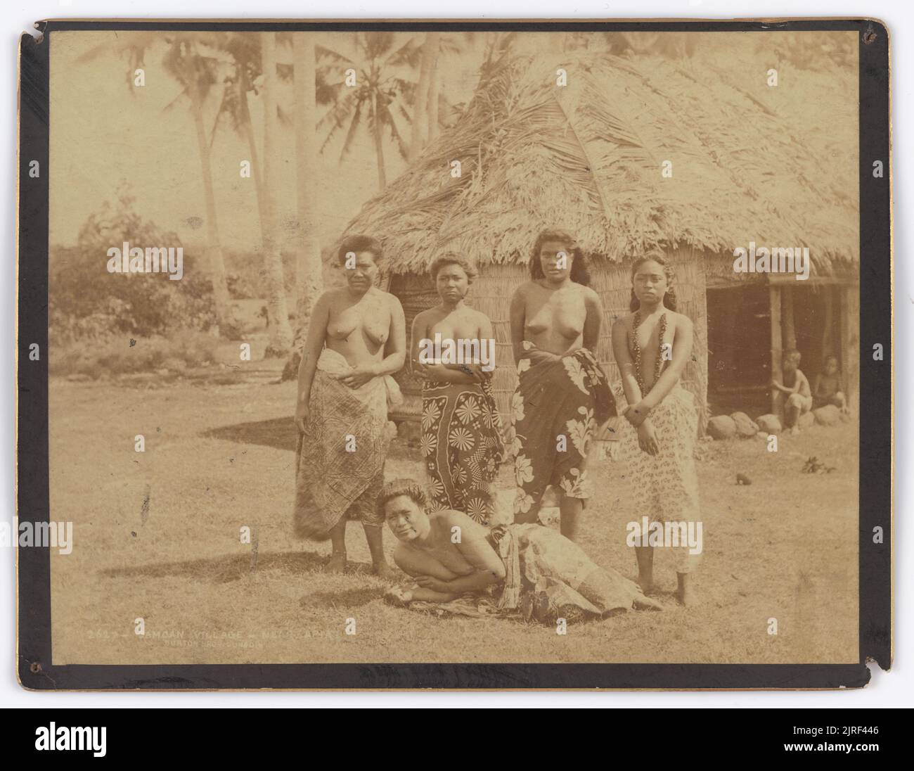 Samoan village hi-res stock photography and images - Alamy