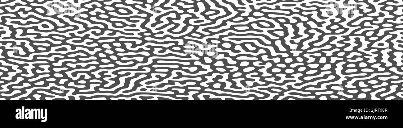 Abstract Modern Pattern Of Arbitrary Deformed Figures Vector Illustration For Textures