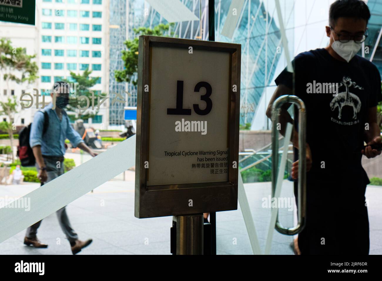Cyclone warning signal hi-res stock photography and images - Alamy