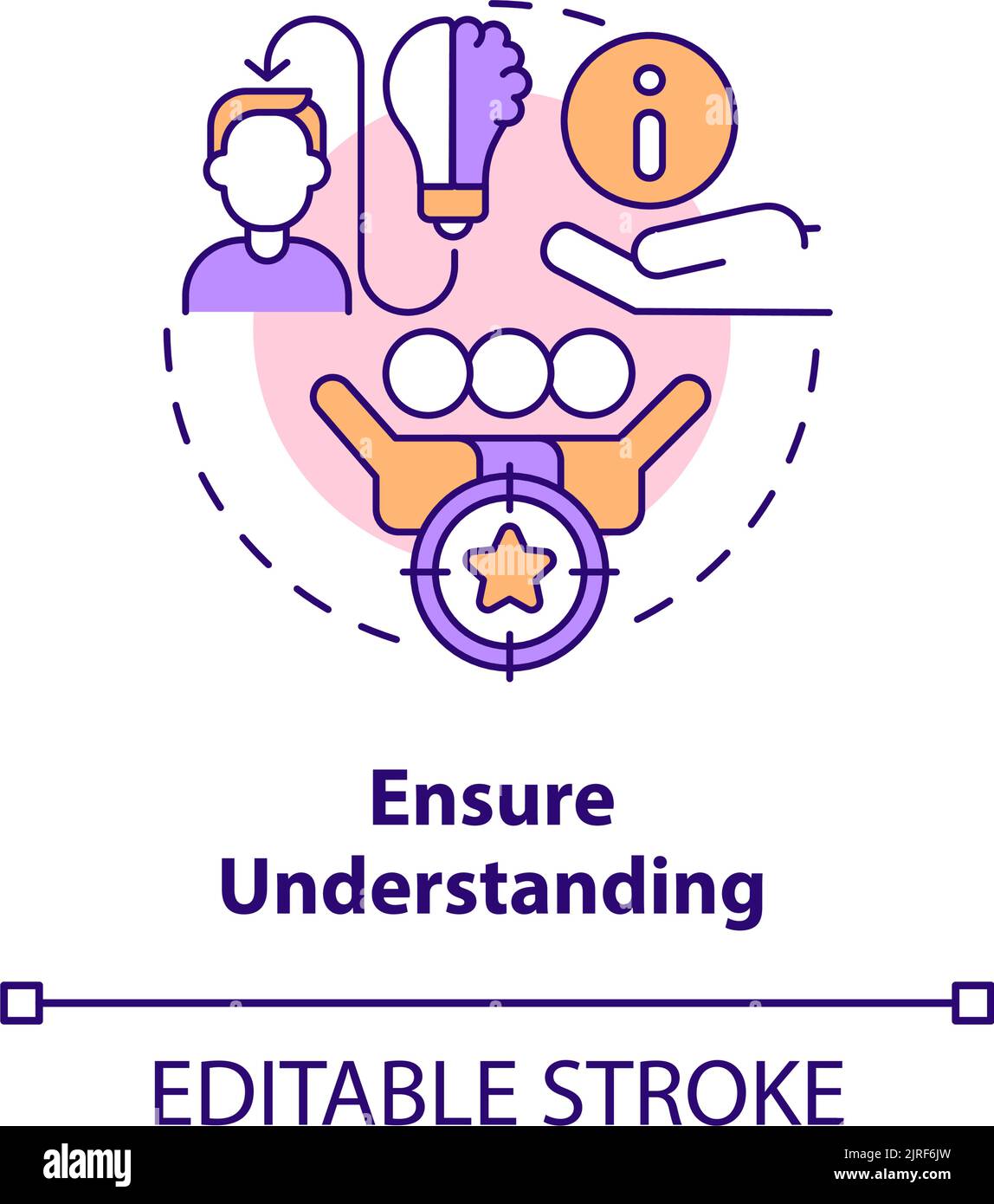 Ensure understanding concept icon Stock Vector Image & Art - Alamy Ensure understanding concept icon Stock Vector Image & Art - Alamy