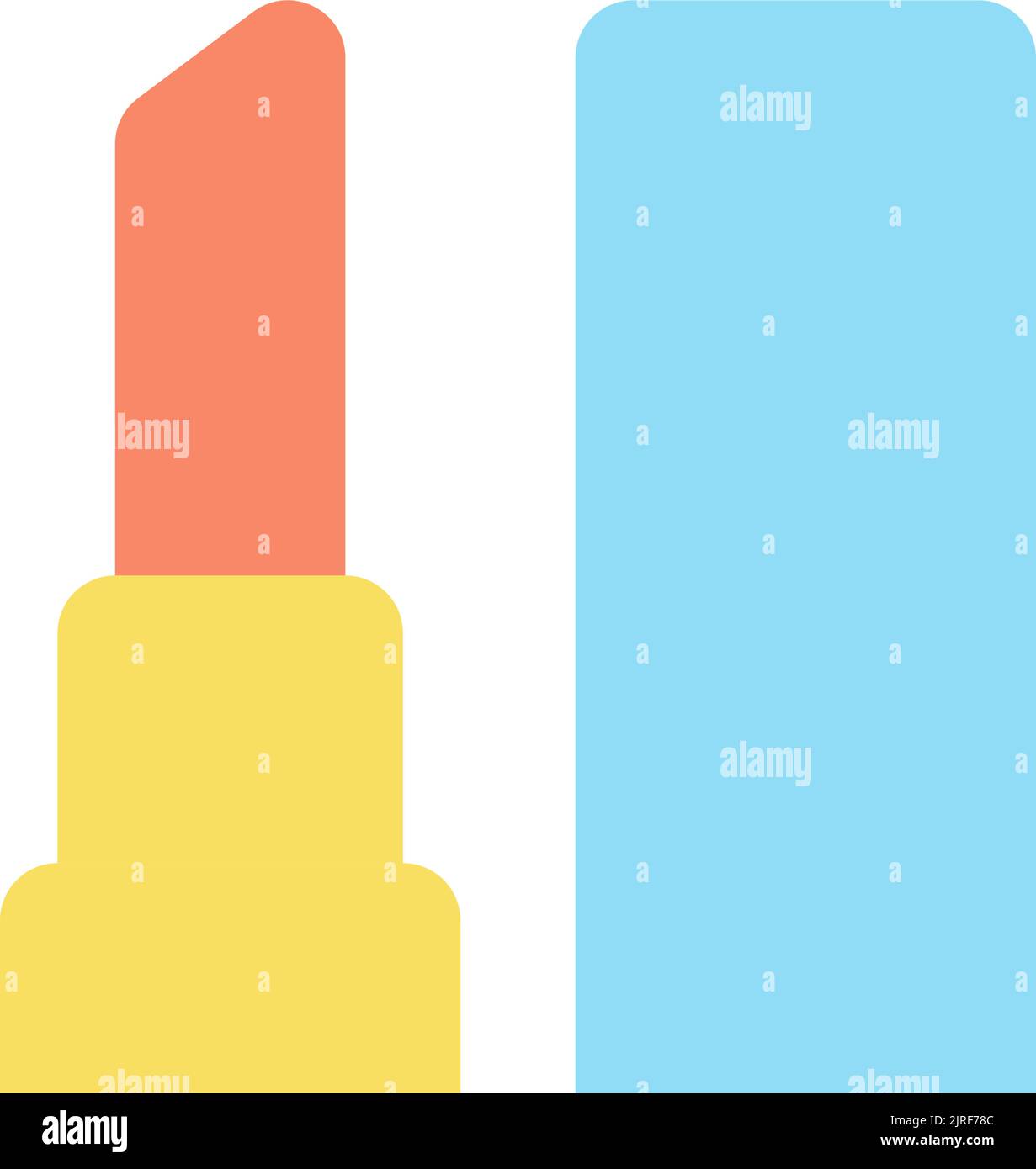 Makeup shopping lipstick store Stock Vector Images - Alamy