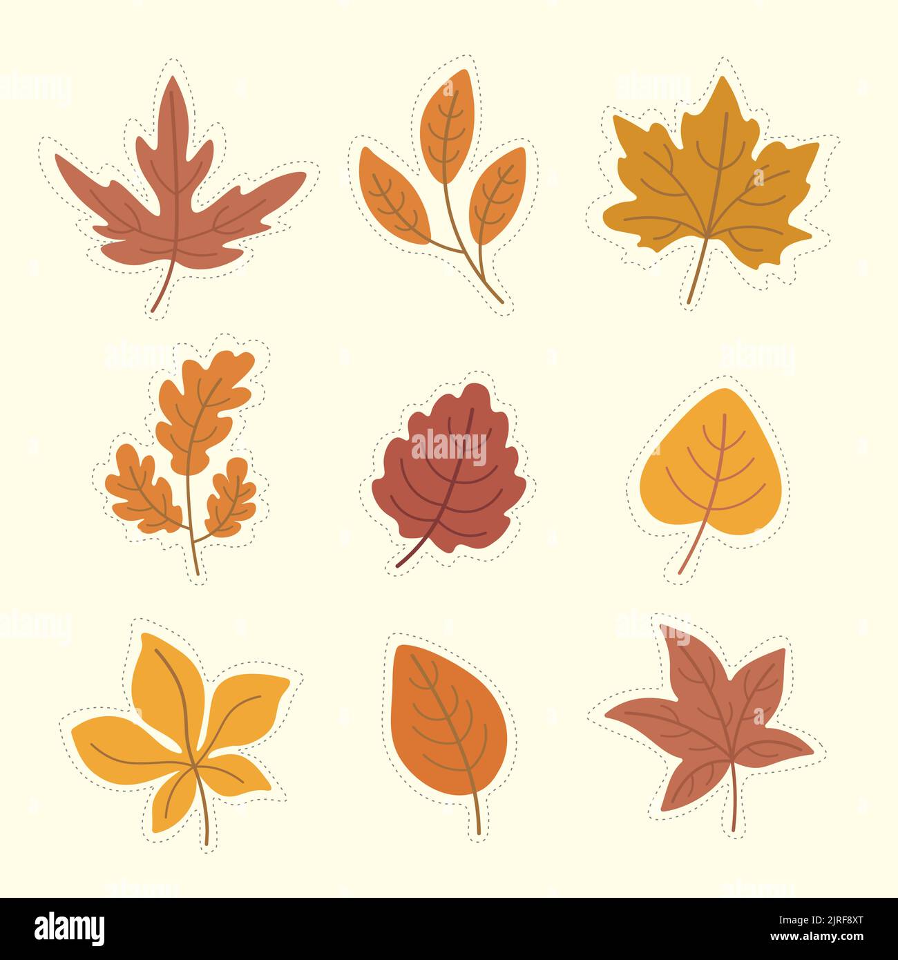 Pak pictures of leaves on autumn themes Stock Vector Image & Art - Alamy