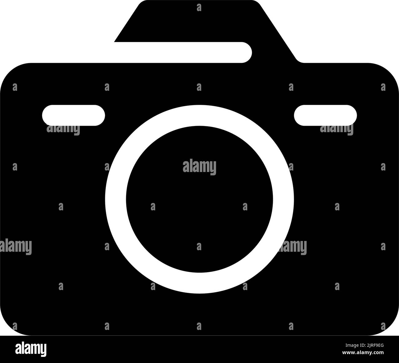 Camera black glyph ui icon Stock Vector Image & Art - Alamy