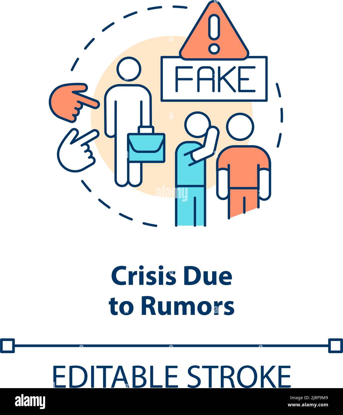 Rumors are Cut Out Stock Images & Pictures - Alamy
