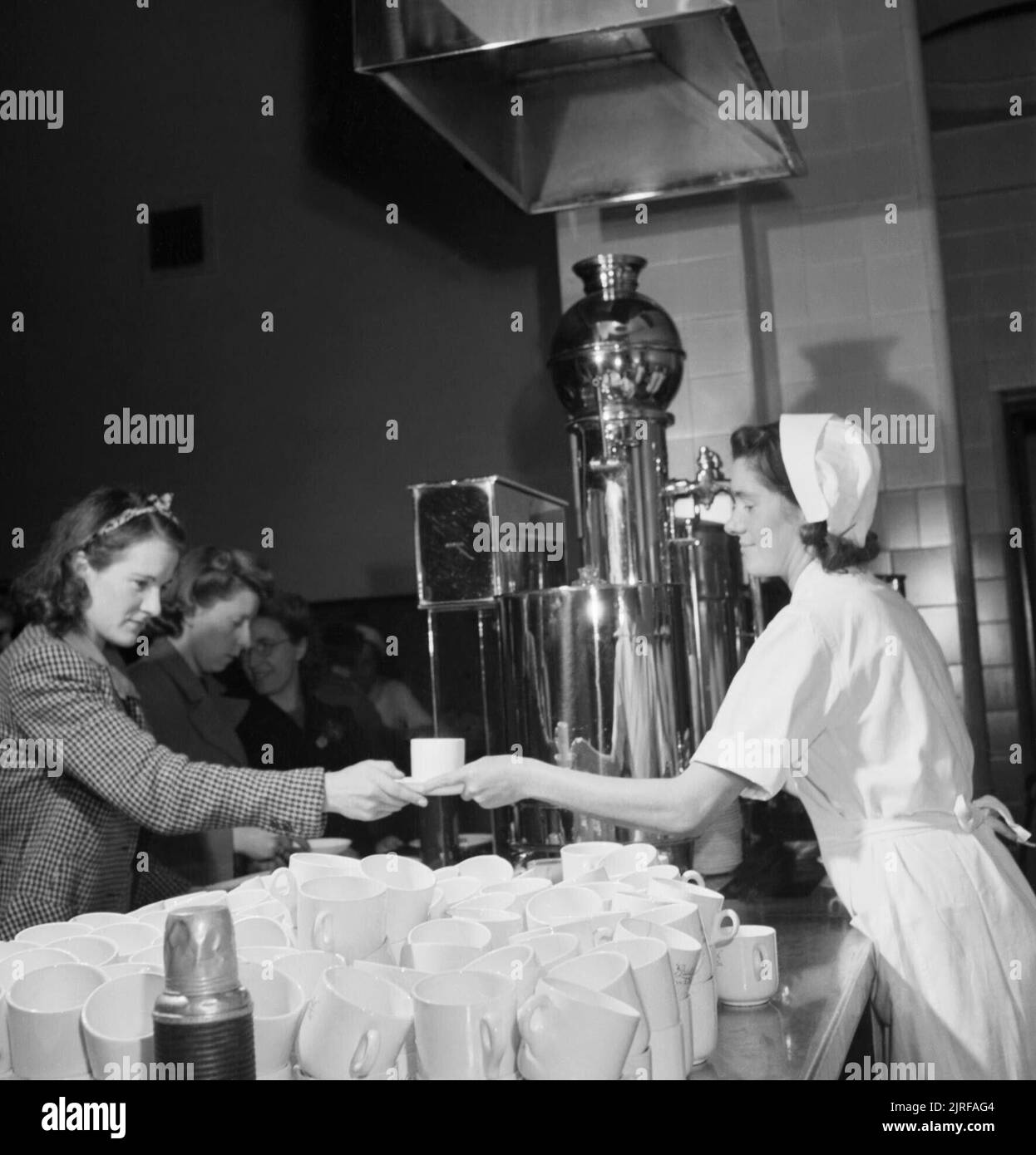 Part-time Women War Workers, Bristol, 1942 Mrs Sylvia Wood, of Filton ...