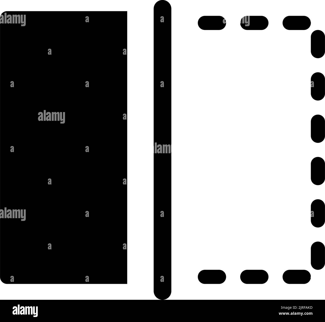 Crop video length black glyph ui icon Stock Vector Image & Art - Alamy