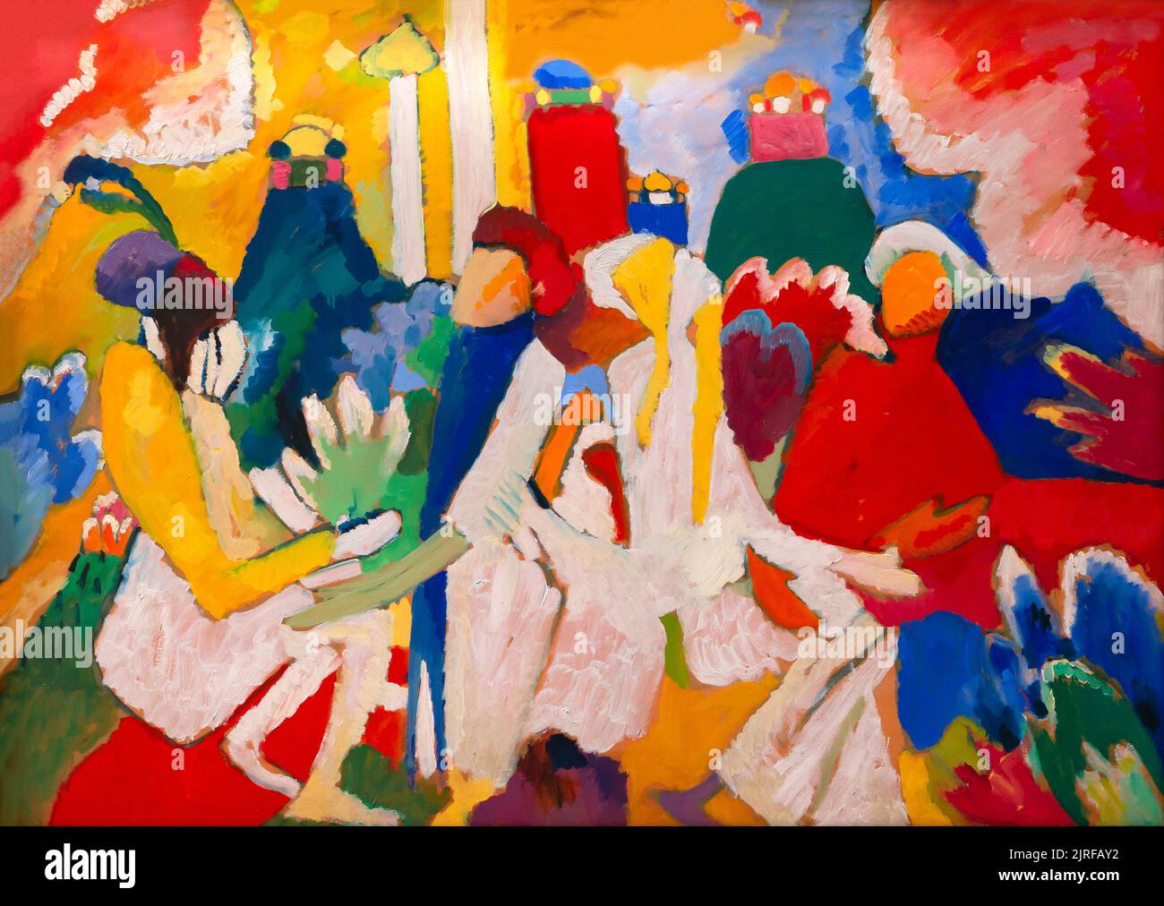 Wassily kandinsky 1909 painting hi-res stock photography and images - Alamy