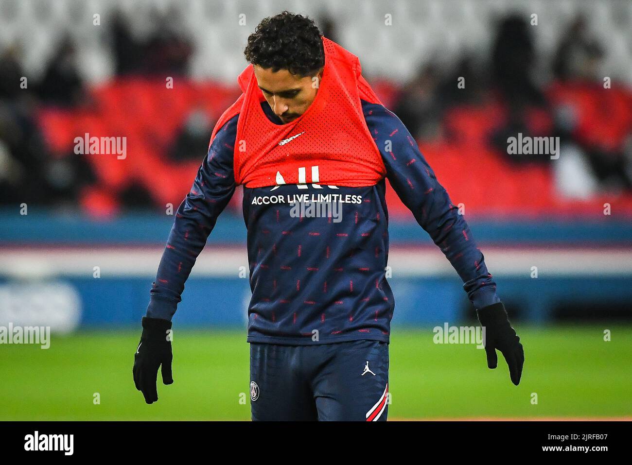 MARQUINHOS of PSG during the French championship Ligue 1 football match ...