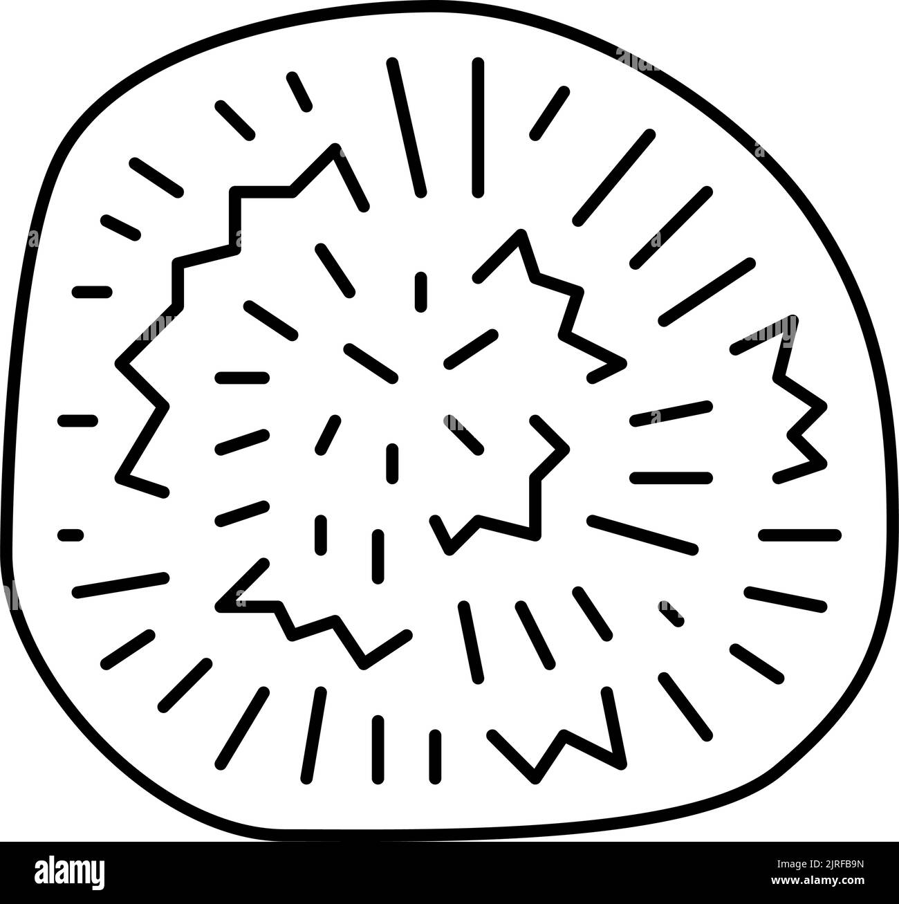 marimo ball line icon vector illustration Stock Vector Image & Art - Alamy