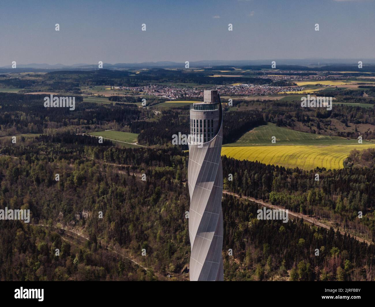 The test tower and the cityscape of Rottweil, Germany Stock Photo - Alamy