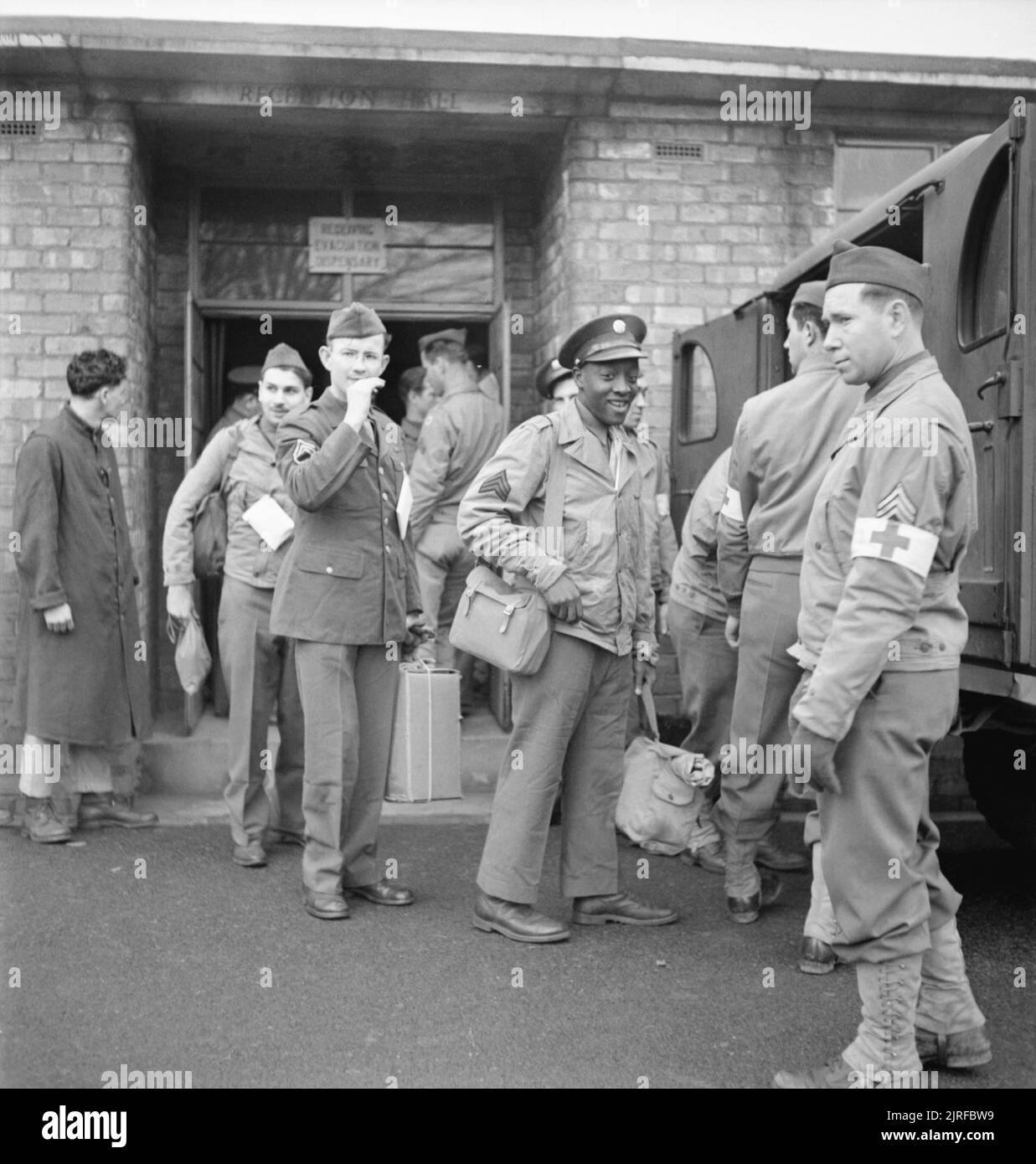 American hospital in england Black and White Stock Photos & Images - Alamy