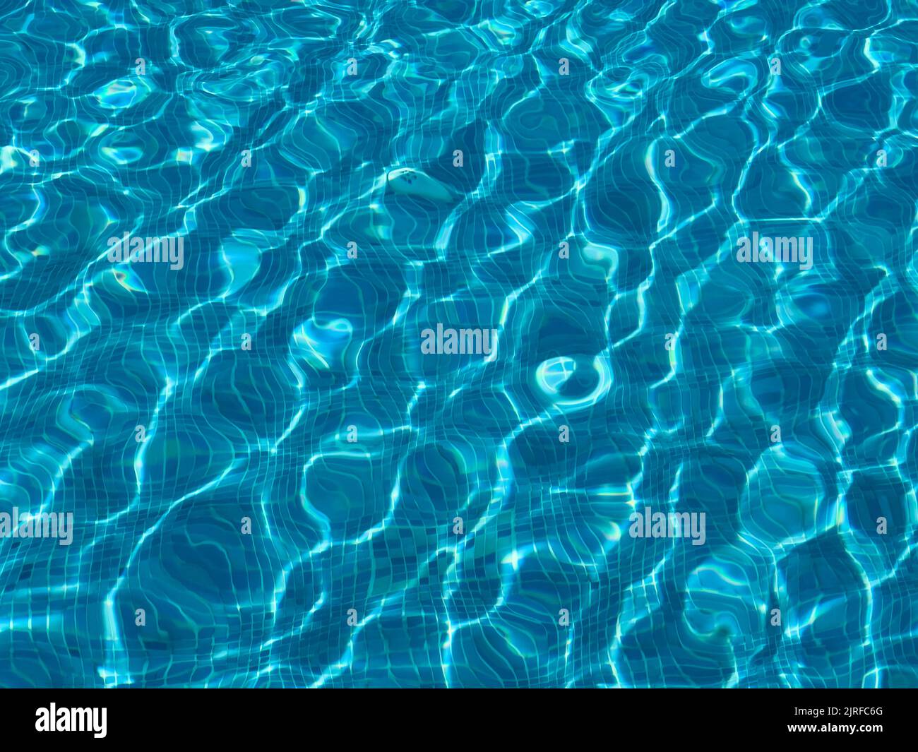 Blue swimming pool water background. Beautiful ripple texture of clear ...